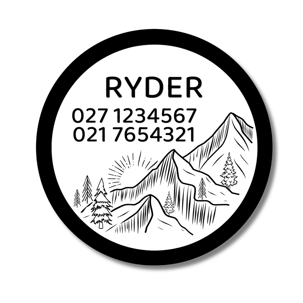 Slide-ON Dog ID Tag - Ryder | Arctic Sammy