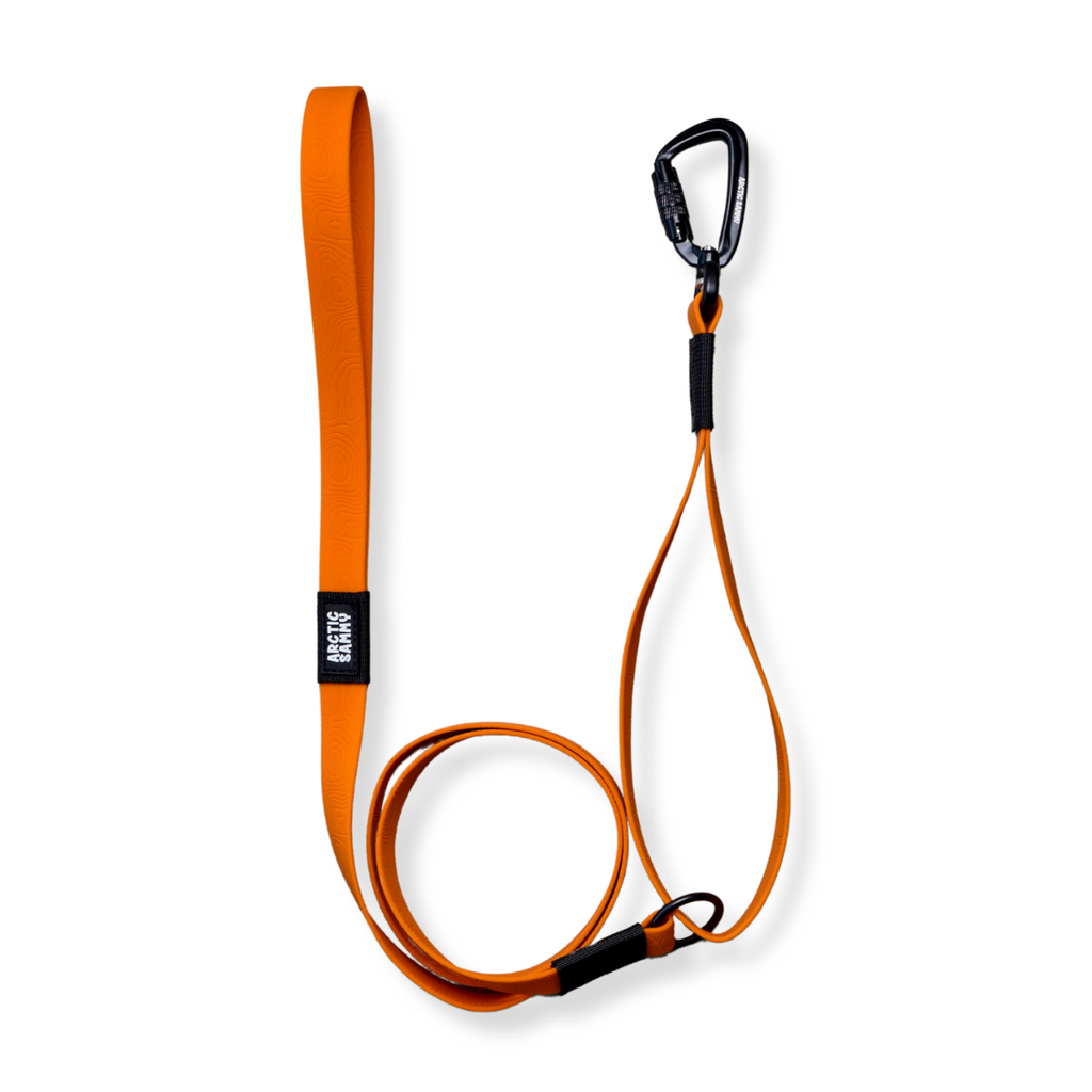 Orange Terraflow Traffic Handle Leash | Arctic Sammy