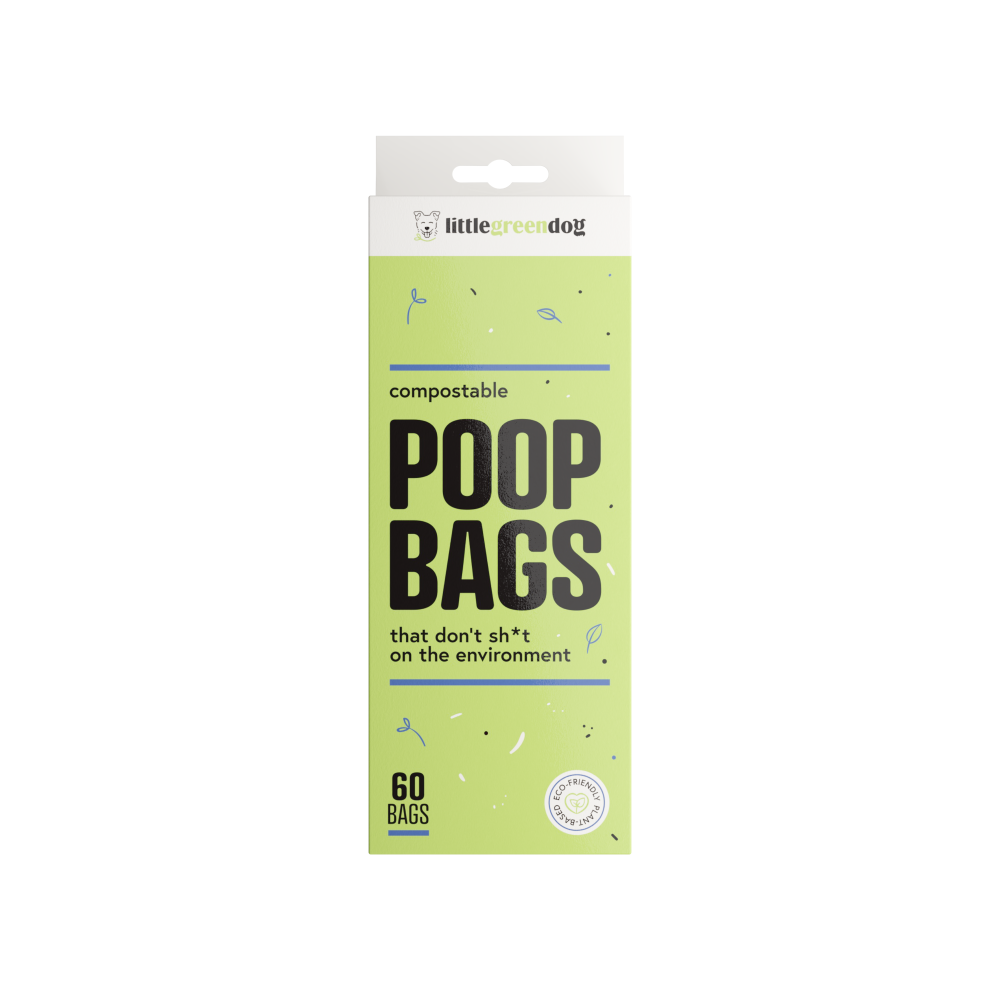 Compostable Dog Poop Bags - 5 Rolls | Arctic Sammy