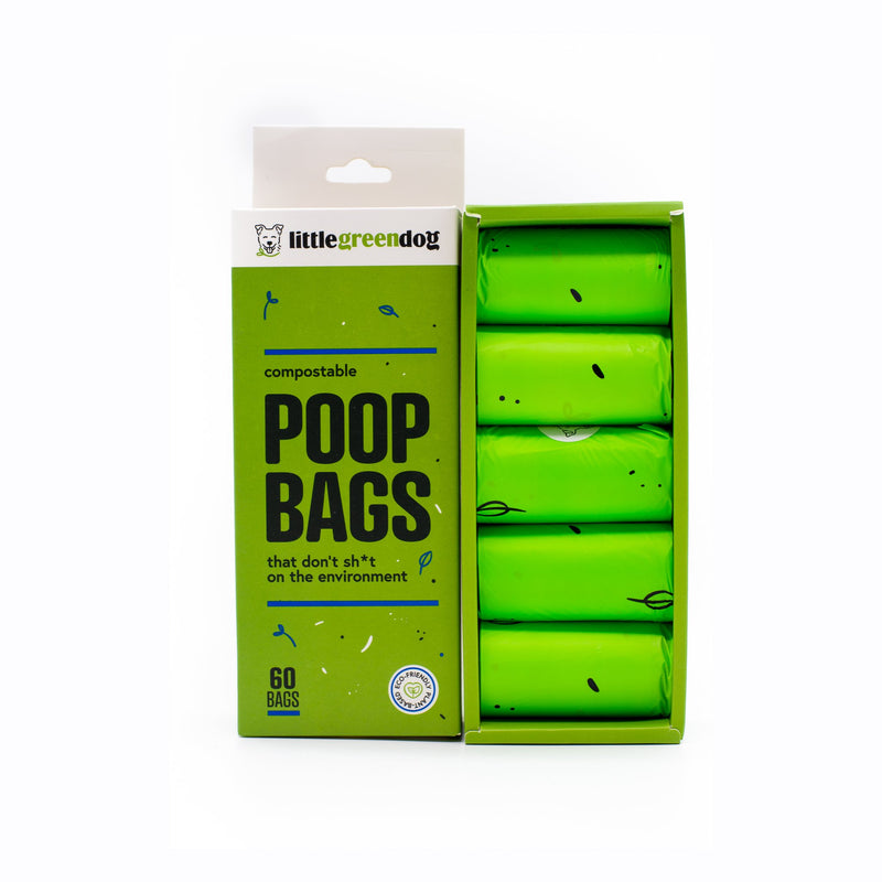 Compostable Dog Poop Bags - 5 Rolls | Arctic Sammy